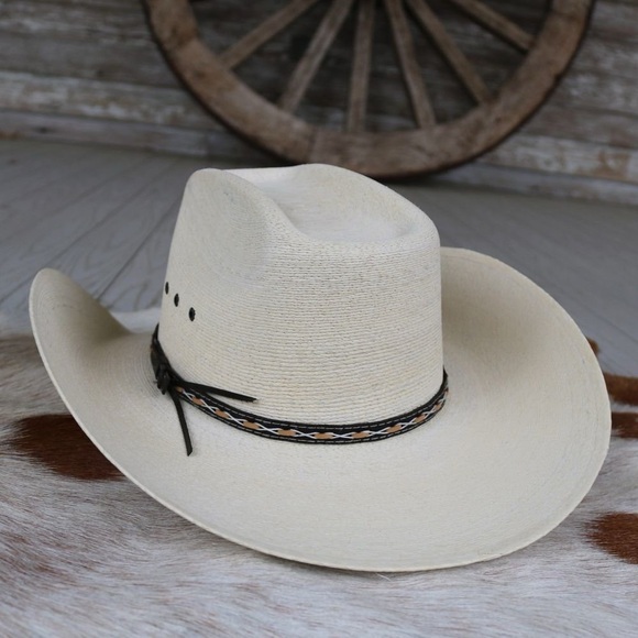 Stetson | Accessories | Stetson Square Palm Leaf Cowboy Hat | Poshmark
